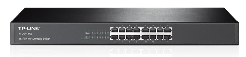 TP-Link switch TL-SF1016 (16x100Mb/s, fanless) - HPonline.SK ...
